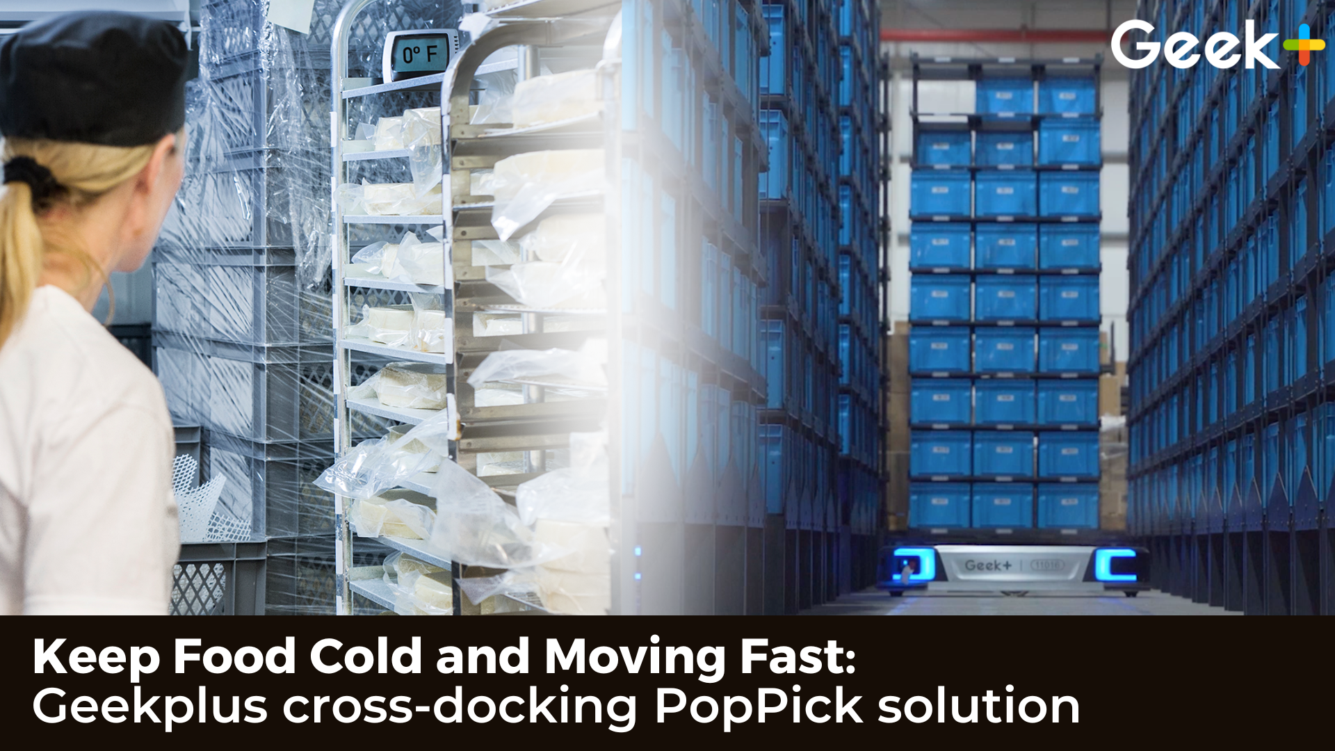 Geekplus unveils cross-dock picking and consolidation robot solution